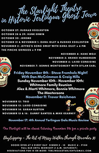 The Starlight Theatre Restaurant & Saloon has the best food and ...